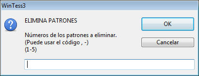 Menús: Patrones | WinTess Software