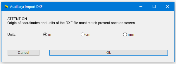 Menu: Auxiliaries | WinTess Software