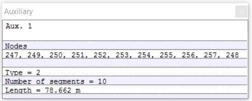 Menu: Auxiliaries | WinTess Software