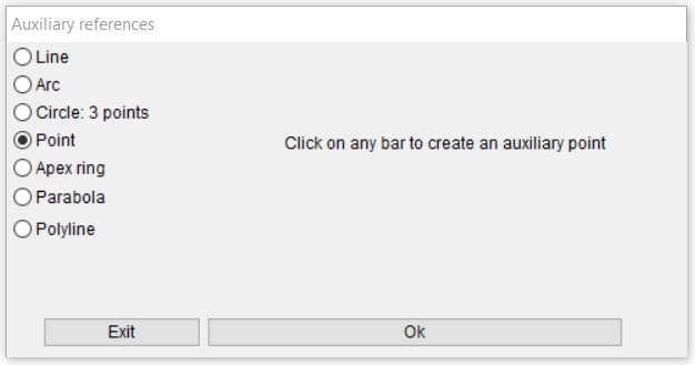 Menu: Auxiliaries | WinTess Software