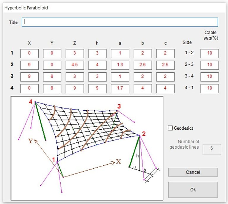 Hyperbolic Paraboloid | WinTess Software