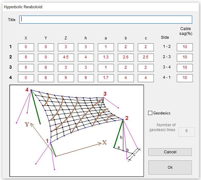 Hyperbolic Paraboloid | WinTess Software